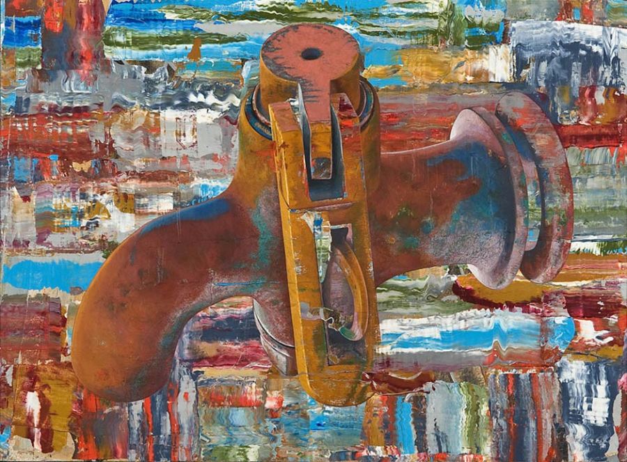 'SOURCE' by Paul Stopforth | gouache on panel | 2009