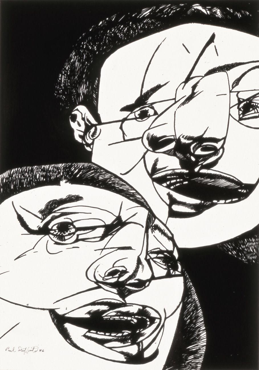 'THE LOVERS' by Paul Stopforth | lithograph | 1987